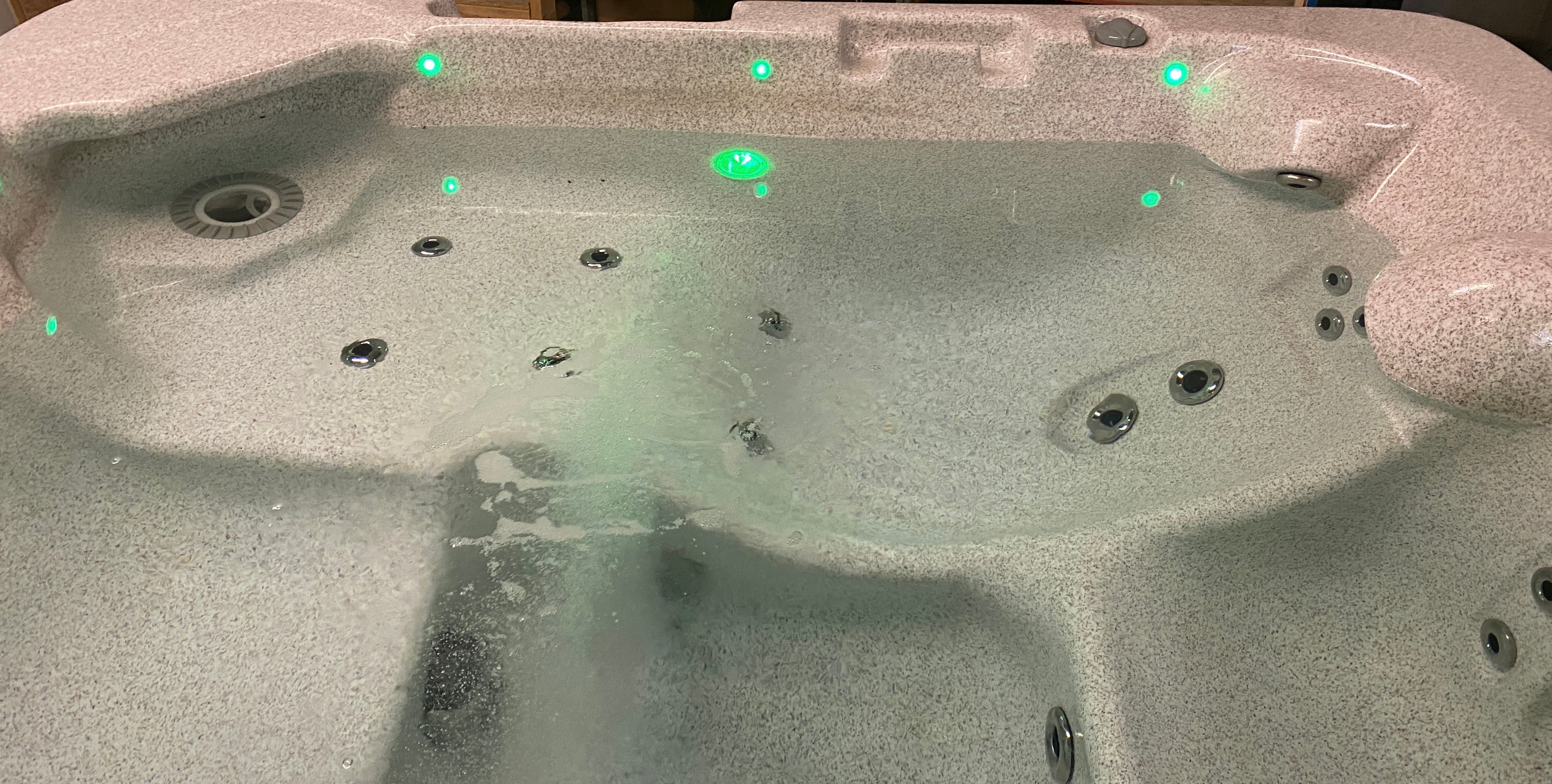 LED light, lighted waterfall 10 points light – Lonestar Rock Spas
